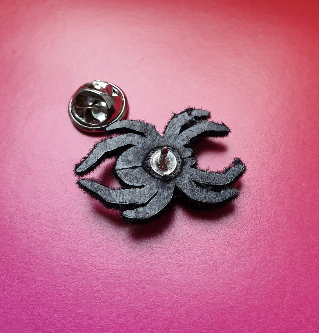 Furry Spider Pin. Halloween Costume. Halloween Pin. Tarantula Gift. Sp ...